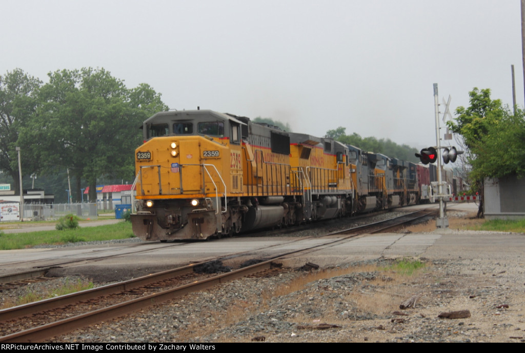 UP 2359 9158 CSX 569 5478 5257